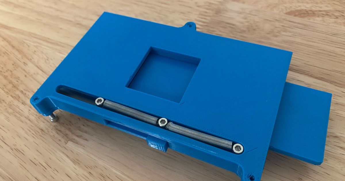 Switch Blade Shutter Mechanism by ASUMSAUS | Download free STL model ...