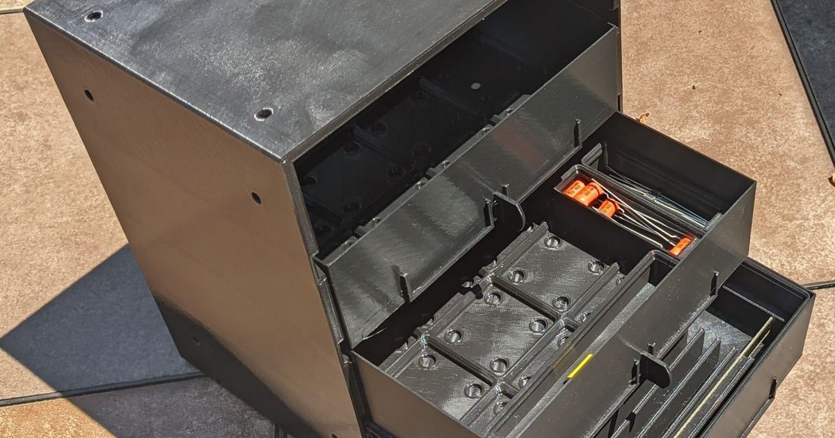 Gridfinity Ultimate Drawer System Remix by Hairston | Download free STL ...