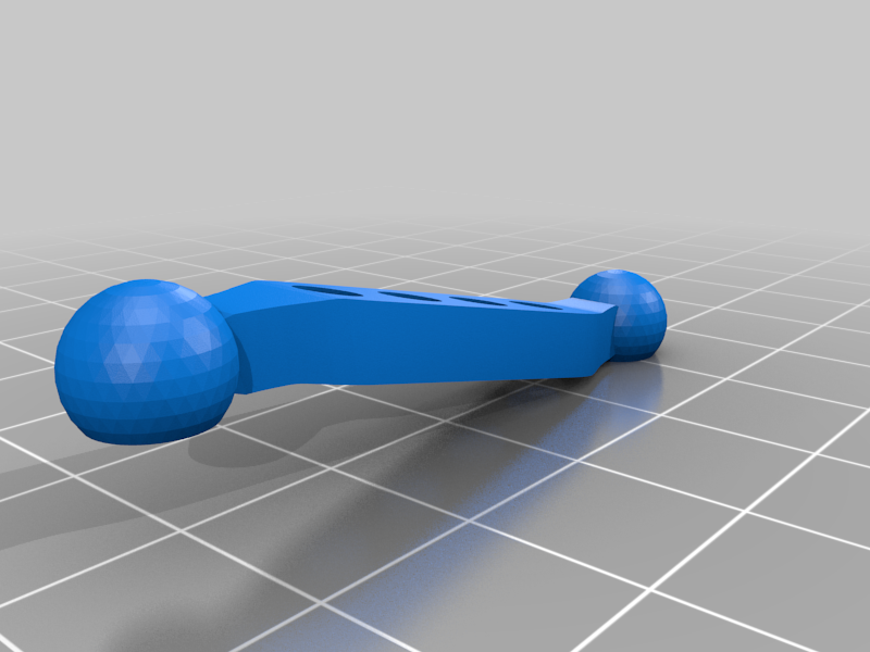 RC Car connecting rod 50x7 mm by neplatny udaj | Download free STL ...