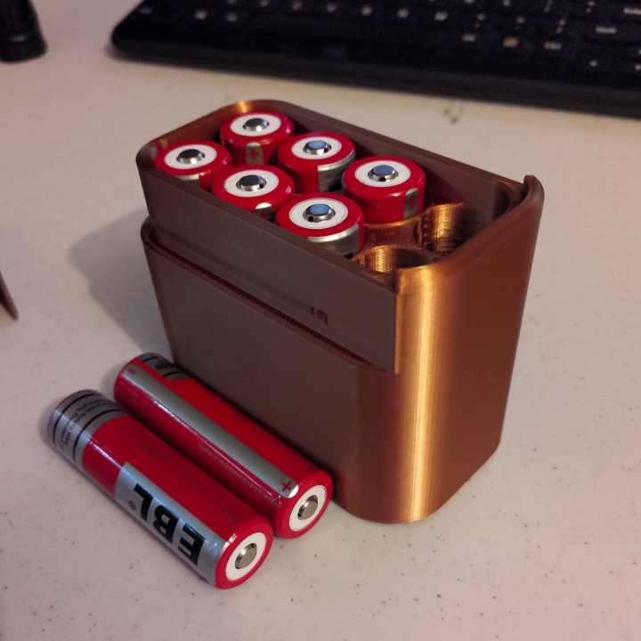 Battery Box for 18650s! by Robithica | Download free STL model ...
