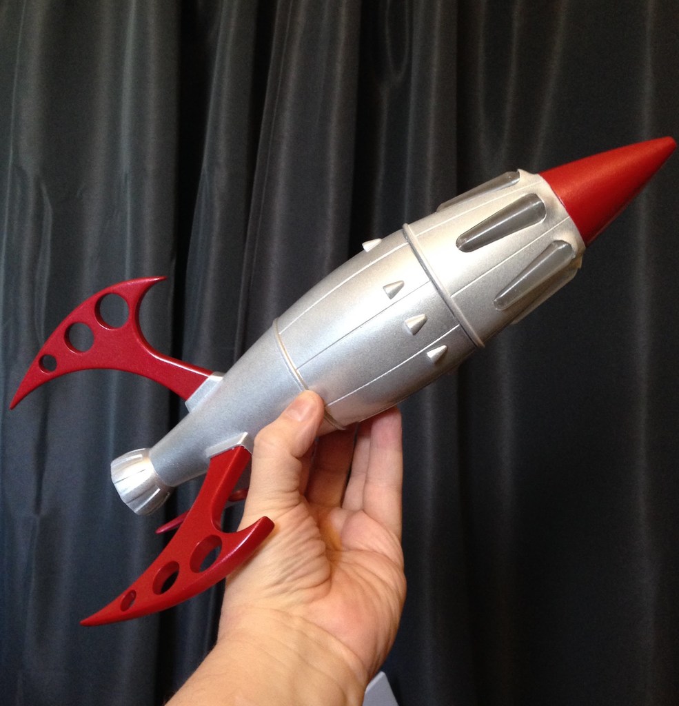 Rolvaag: Pulp Sci-fi Spaceship by lonmakes | Download free STL model ...