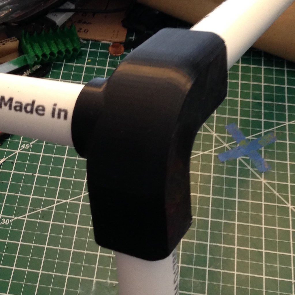Offset Corner Elbow for 1" PVC Pipe by lonmakes | Download free STL ...
