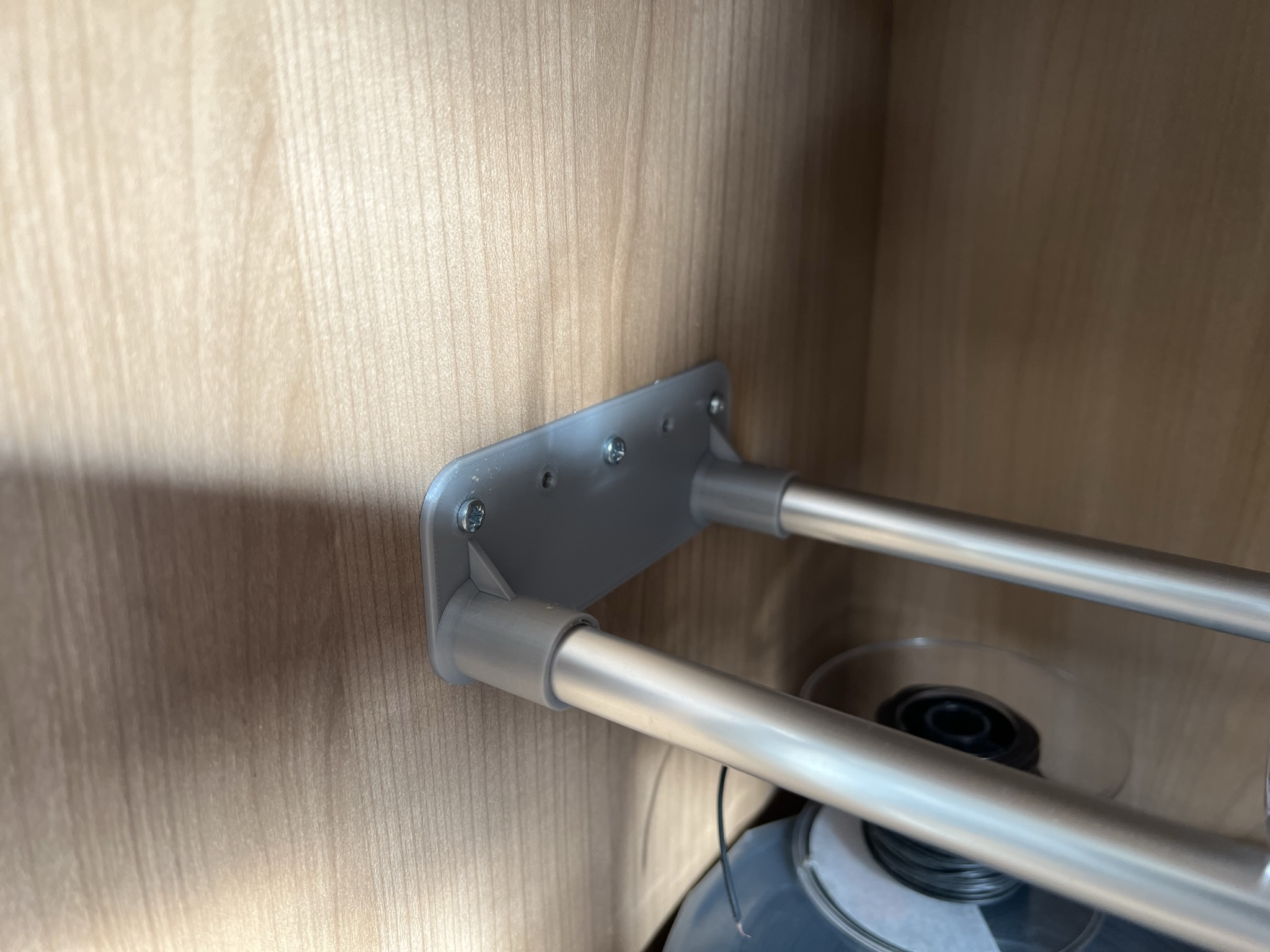Filament storage rack support for 15mm tubes by olex | Download free ...