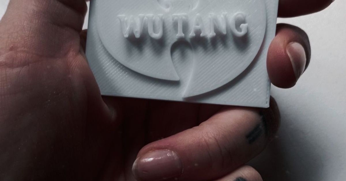 Wu Tang Clan key ring by Wakahiru_me | Download free STL model ...