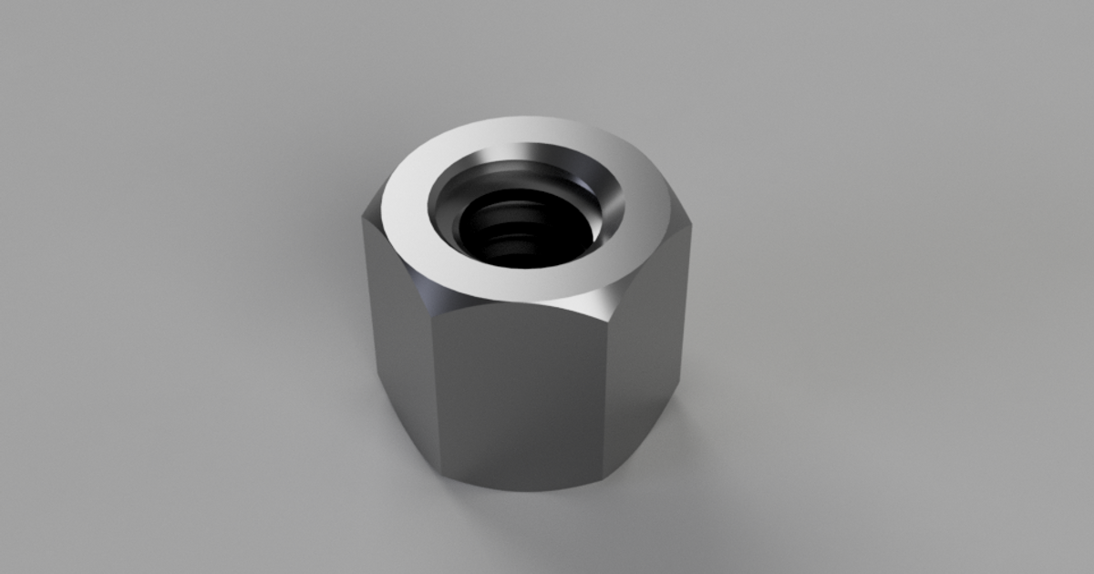 Lead screw nut Tr 12x3 by FILIP125 | Download free STL model ...