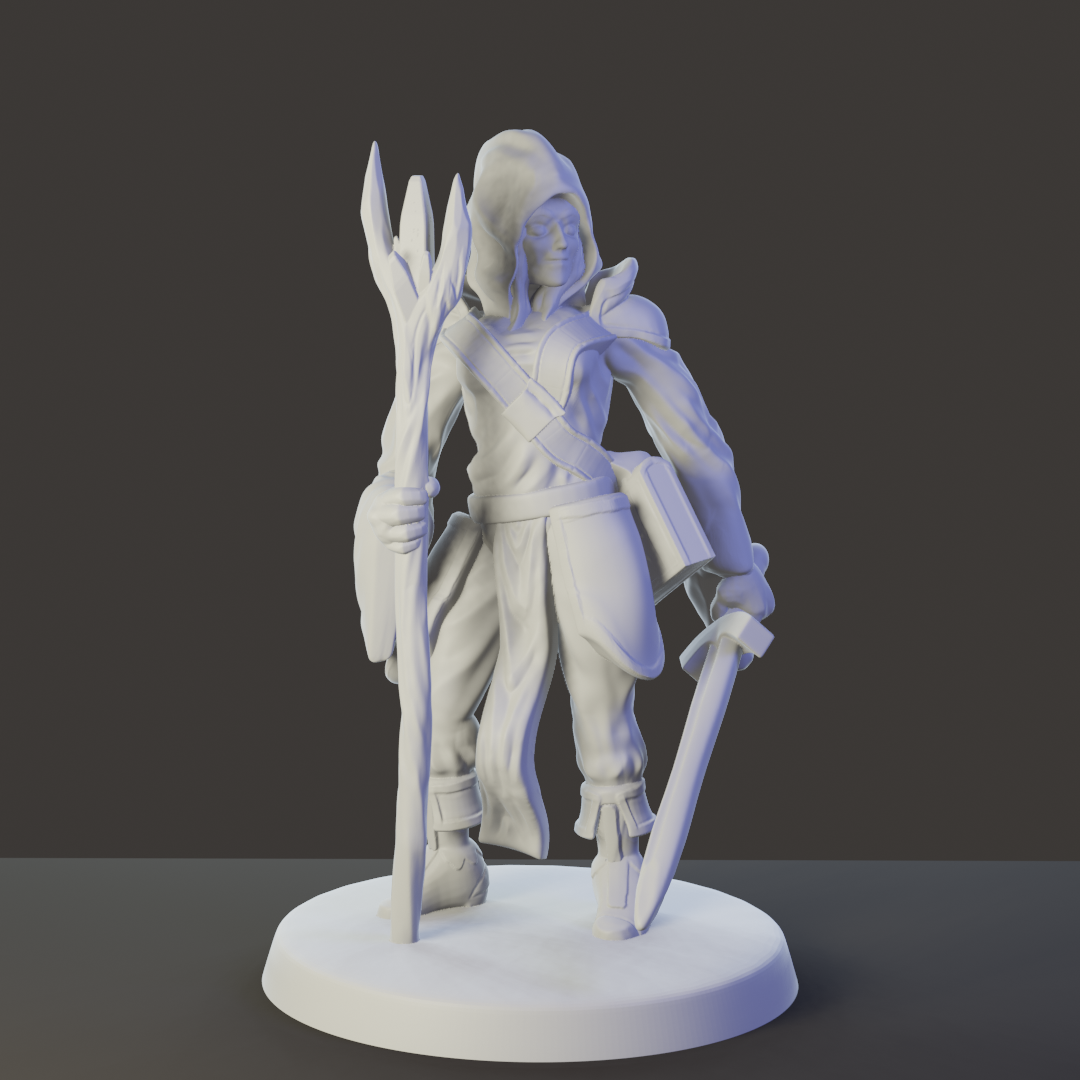 Battle Mage by Mundi Miniatures | Download free STL model | Printables.com