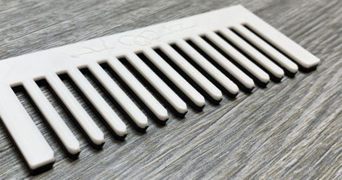 Hair comb by Wakahiru_me | Download free STL model | Printables.com