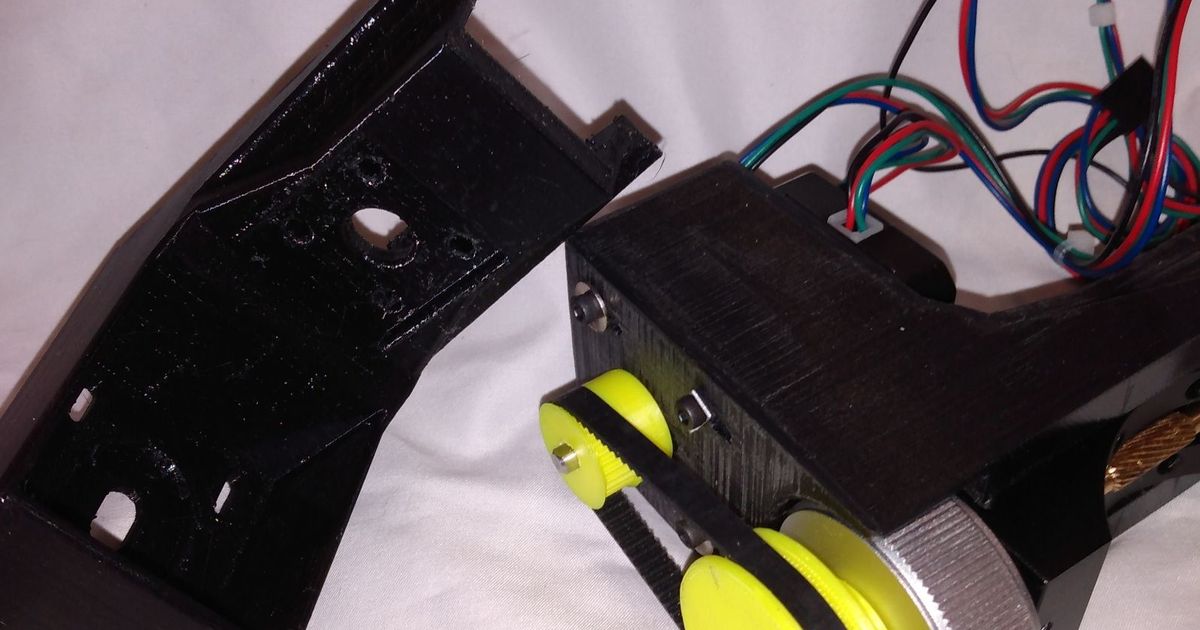 Autofocus mount for ED80 refractor by Dgen41 | Download free STL model ...