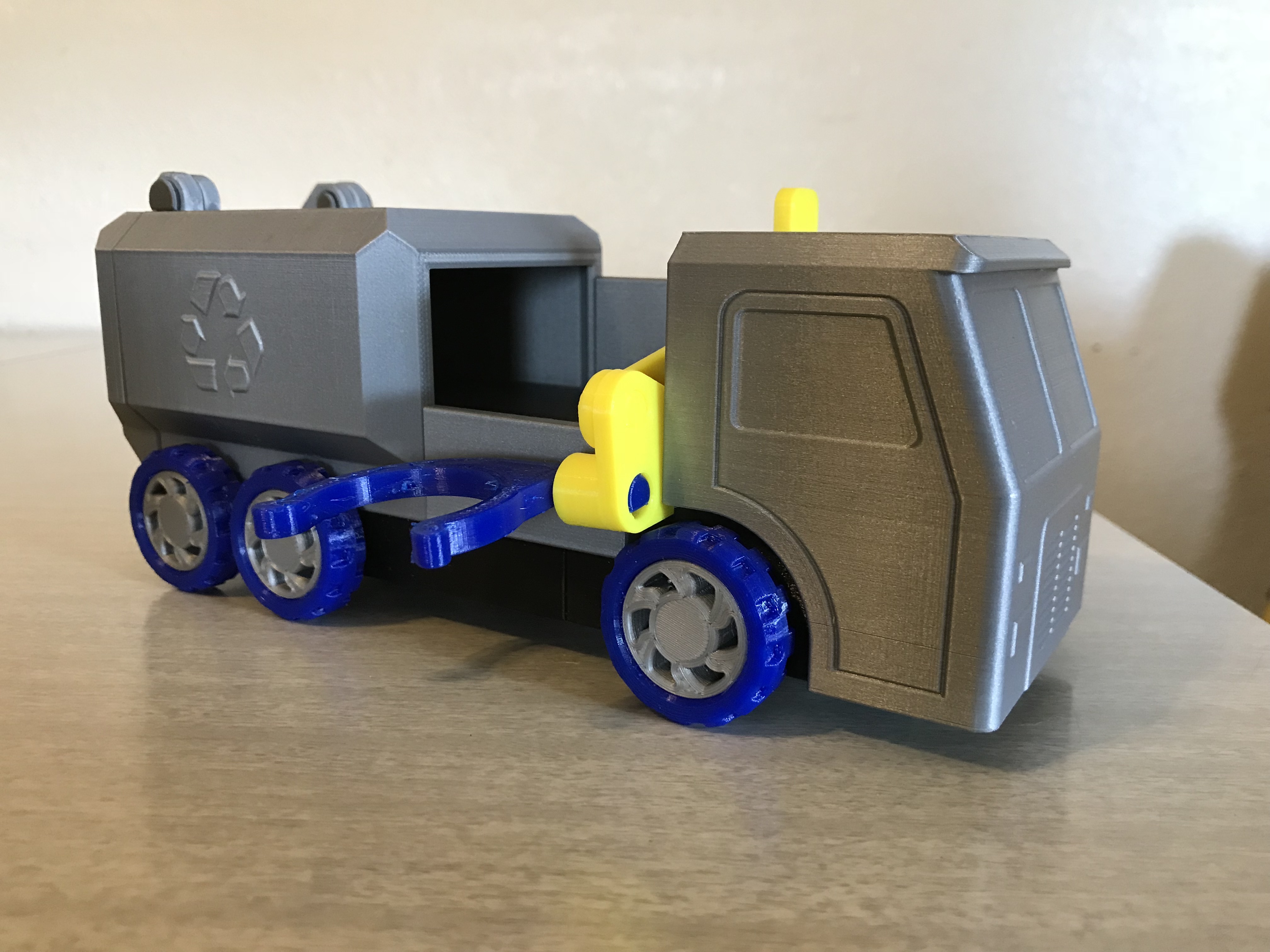 Recycling Truck by Dragon Mountain Design | Download free STL model ...