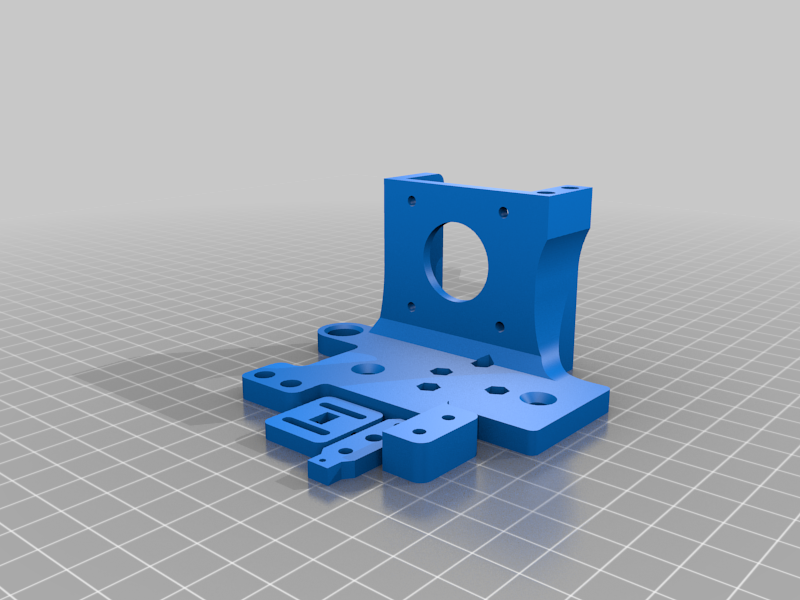 BMG extruder bracket for Prusa i3 alluminium X carriage. by Anton ...