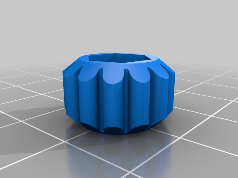 SMA connector knob by Anton | Download free STL model | Printables.com