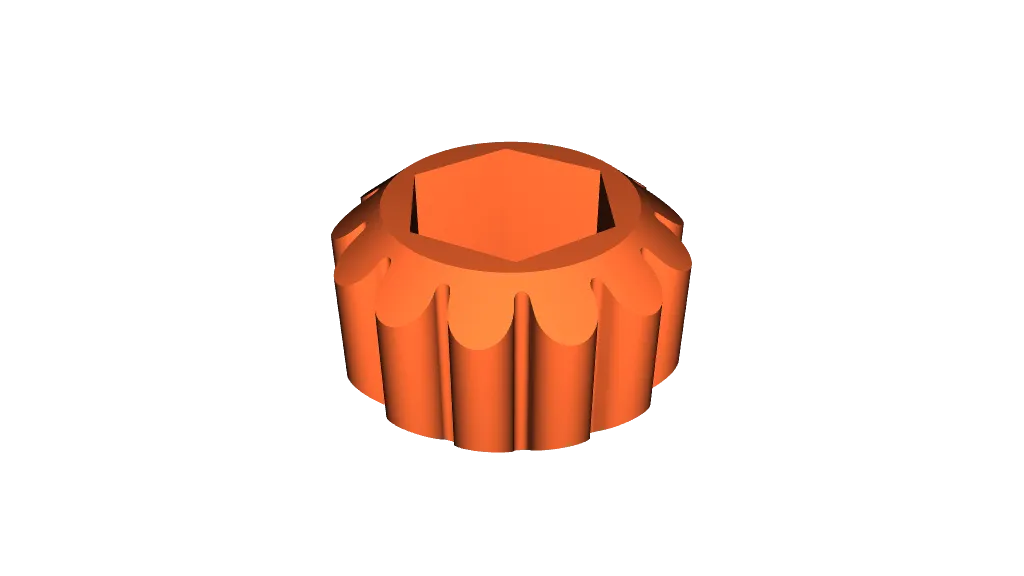 SMA connector knob by Anton | Download free STL model | Printables.com