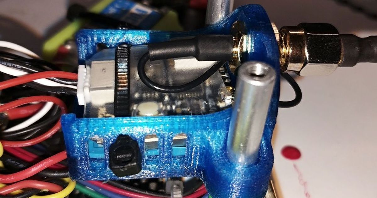 VTX and VTX antenna mount to 220mm quad by Anton | Download free STL ...