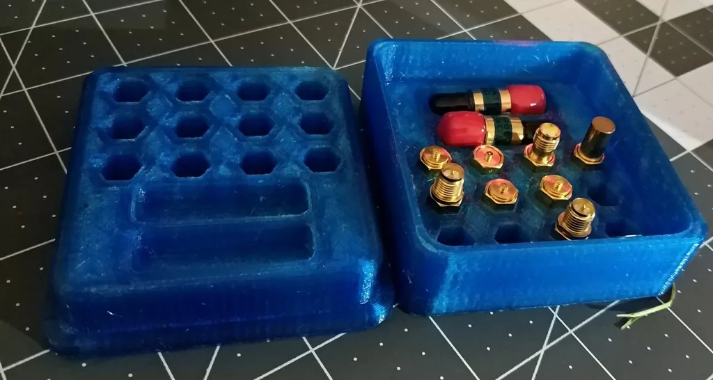 SMA adapters storage box by Anton | Download free STL model ...