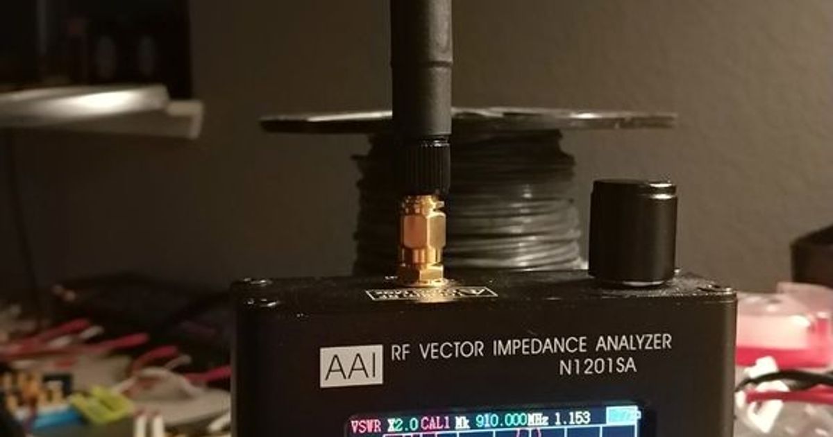 Build your own 900MhZ antenna. by Anton | Download free STL model ...