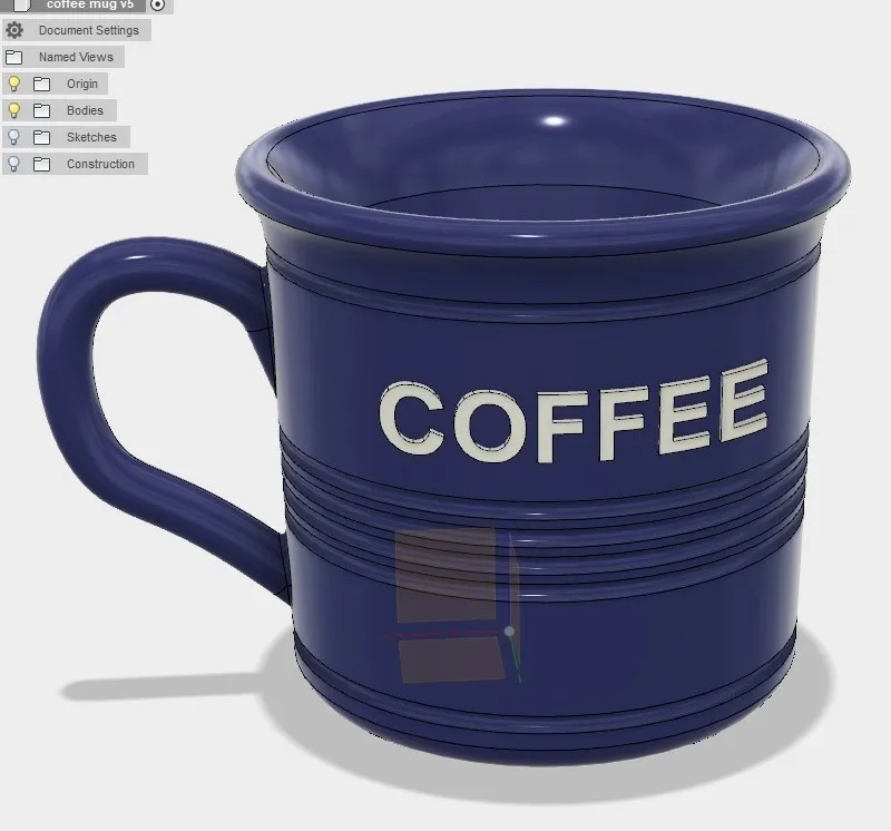 Coffee Mug by Anton | Download free STL model | Printables.com