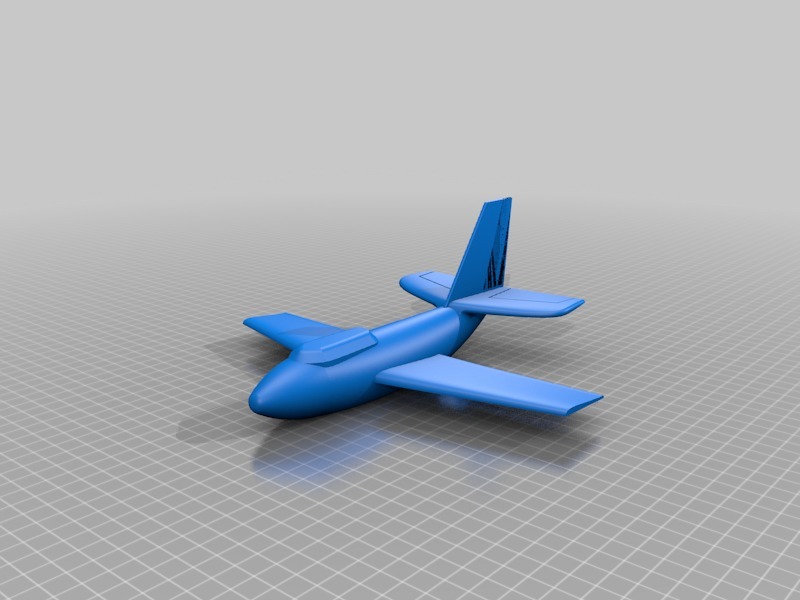 Airplane by Anton | Download free STL model | Printables.com