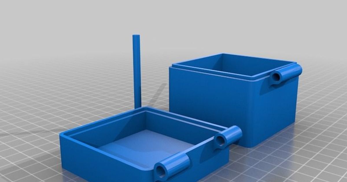 box with hinge by Anton | Download free STL model | Printables.com