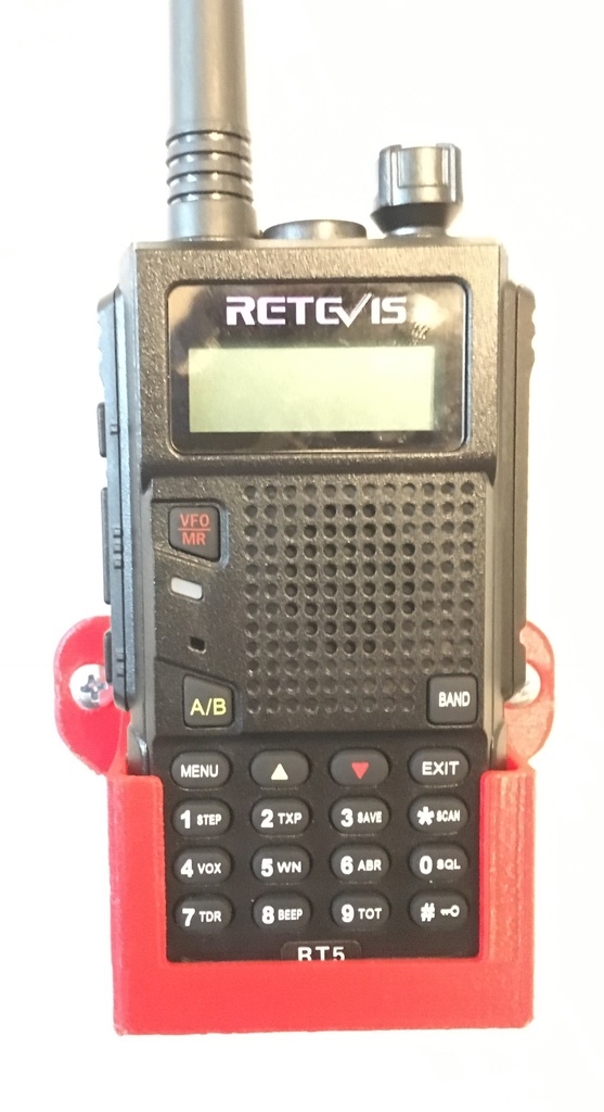 Retevis RT5, Radio Wall Mount by Anton | Download free STL model ...