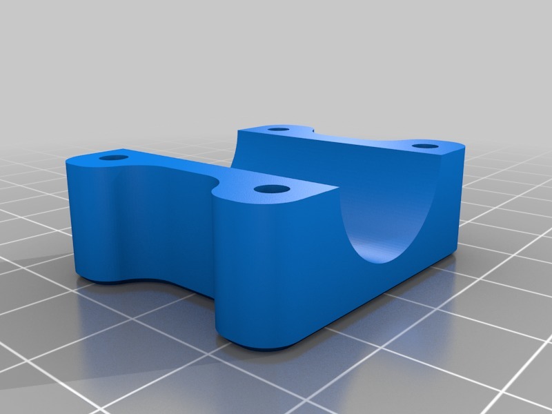 22XX Motor Mount 18MM CF Tube by Anton | Download free STL model ...