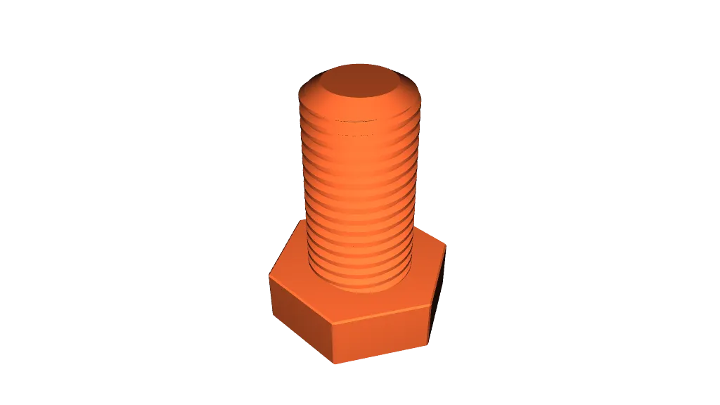 bolt and nut by Anton | Download free STL model | Printables.com