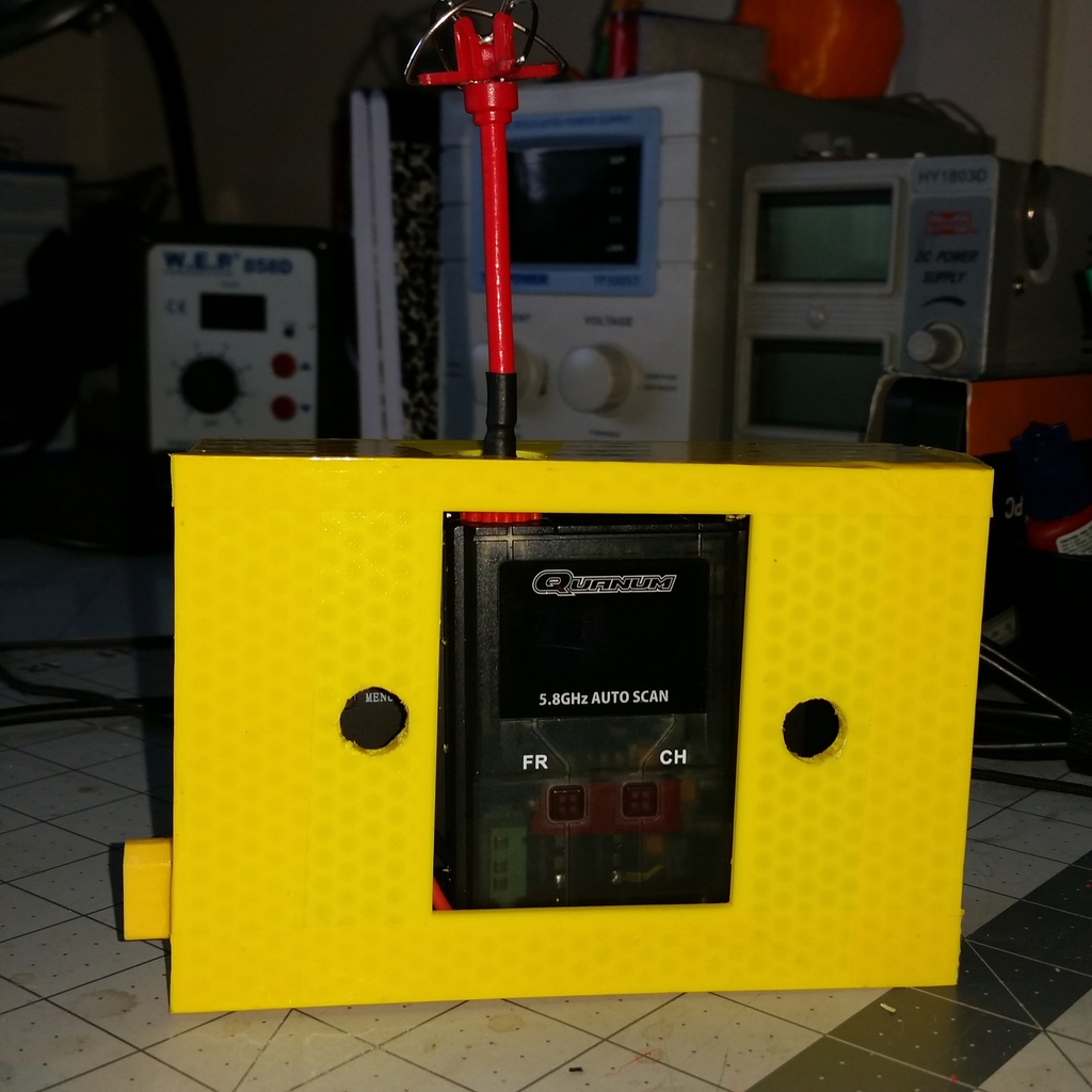 FPV monitor / receiver enclosure by Anton | Download free STL model ...