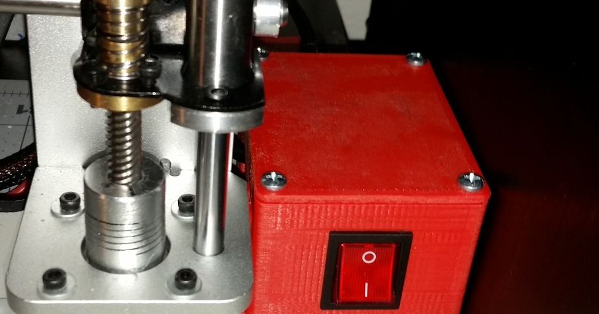 Power switch module by Anton | Download free STL model | Printables.com