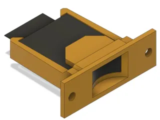 MicroSD extender panel mount by M | Download free STL model ...