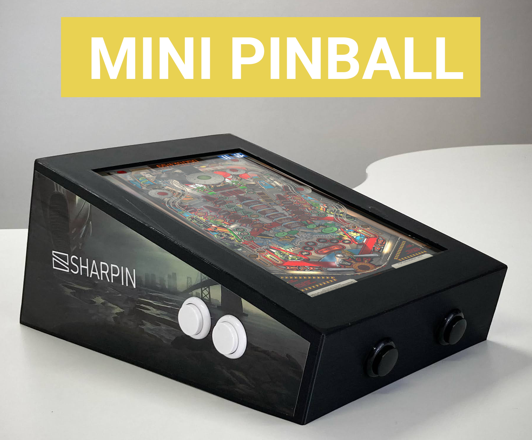 Mini Pinball Machine by Michael Gruber | Download free STL model ...