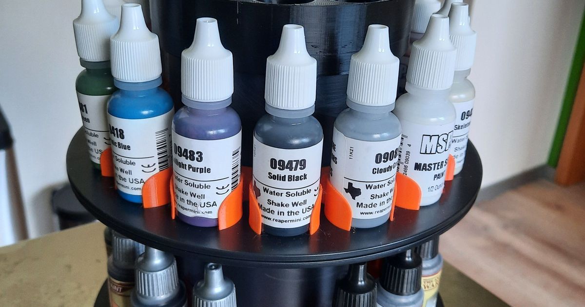 Filament Spool paint organizer Remix par jedmas69 | Téléchargez ...