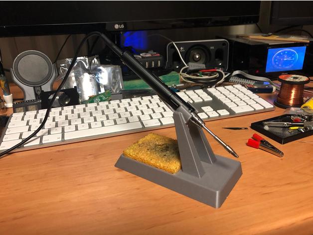 TS80 Soldering iron stand by Wilfred | Download free STL model ...