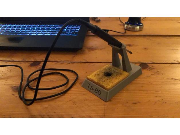 TS80 Soldering iron stand by Wilfred | Download free STL model ...