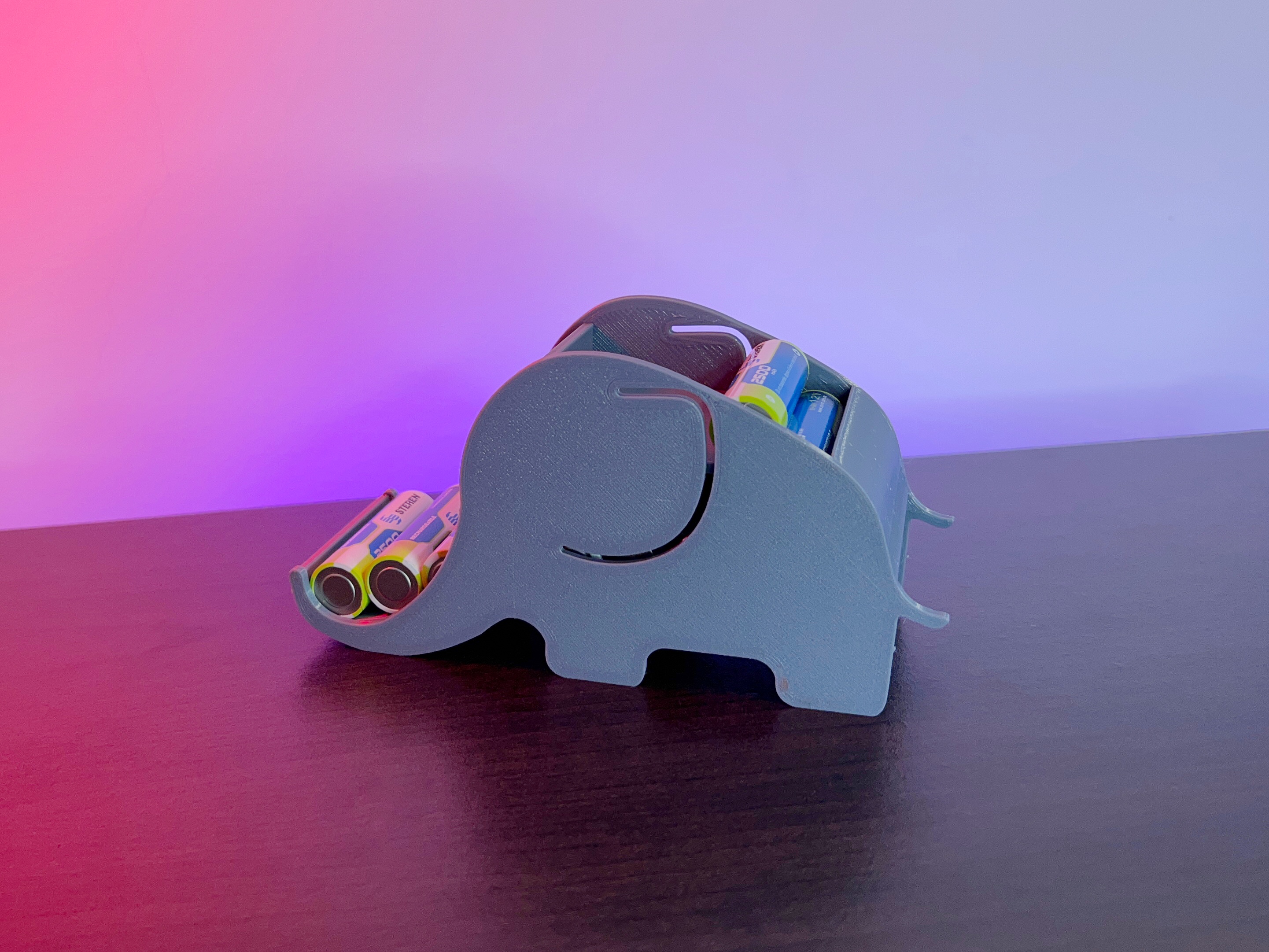 Elephant Battery Dispenser by MEAFdesigns | Download free STL model ...