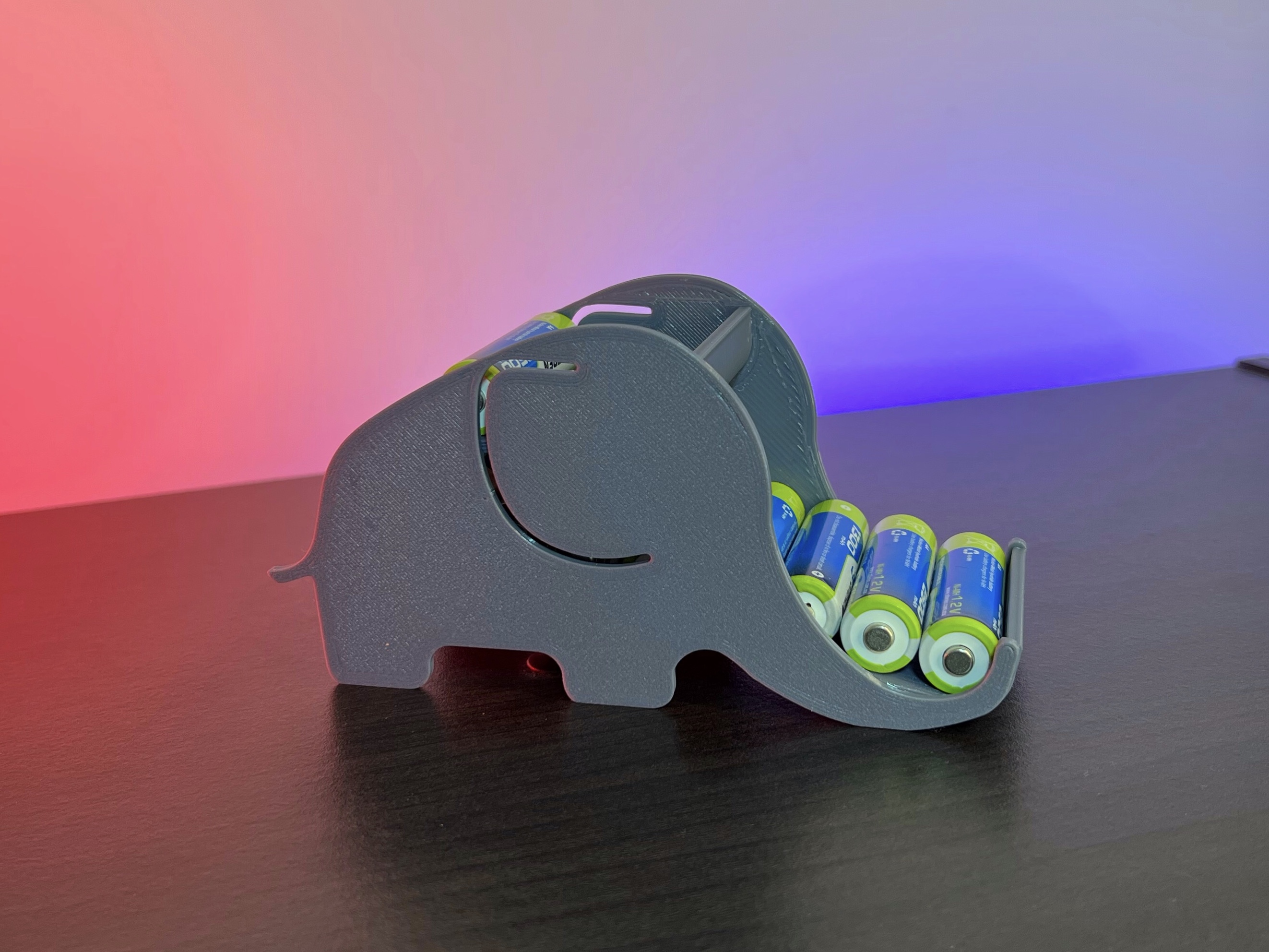 Elephant Battery Dispenser by MEAFdesigns | Download free STL model ...
