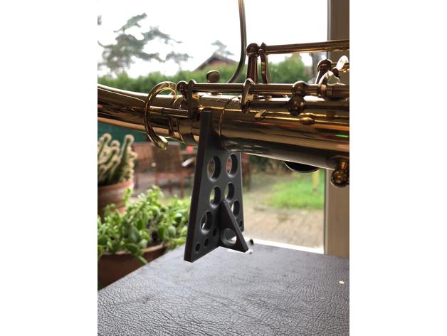 Saxophone stand (to lay it down) by Wilfred | Download free STL model ...