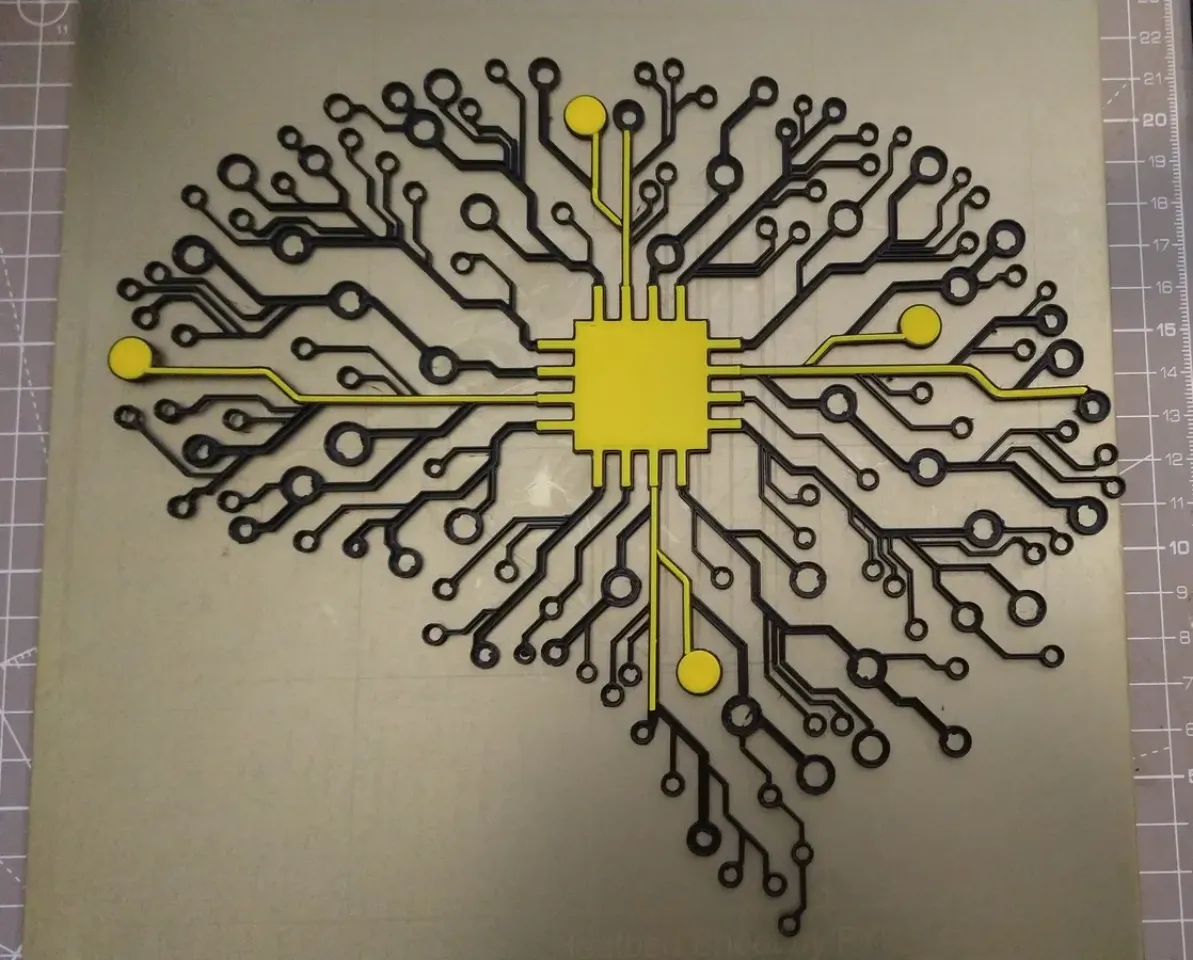 Brain Wall Art by CrustySweetRoll | Download free STL model ...