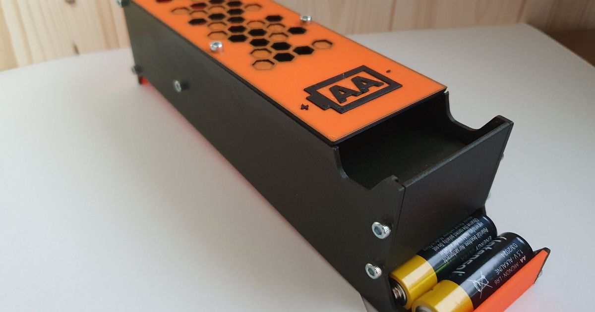 Battery storage for drawers by Mechmaster | Download free STL model ...