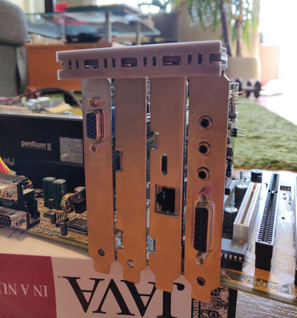 Poor Man's PC Peripheral Card Interlock (PCI/AGP/ISA card holder) by ...