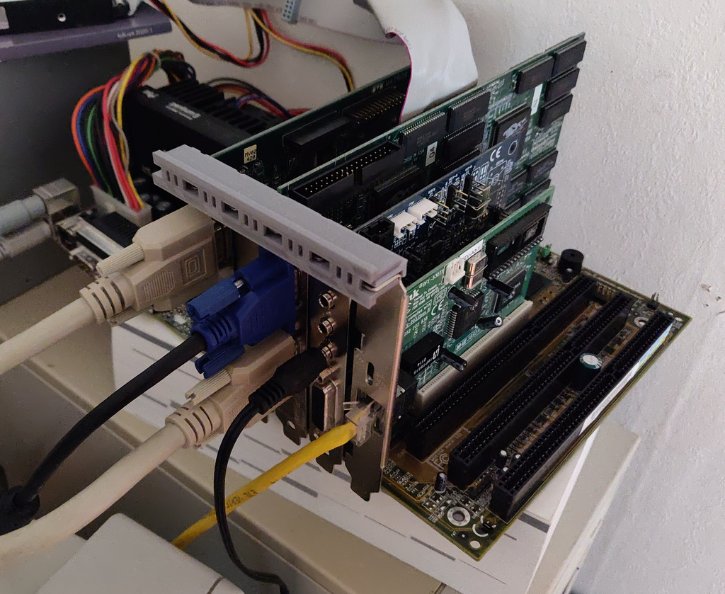 Poor Man's PC Peripheral Card Interlock (PCI/AGP/ISA card holder) by ...