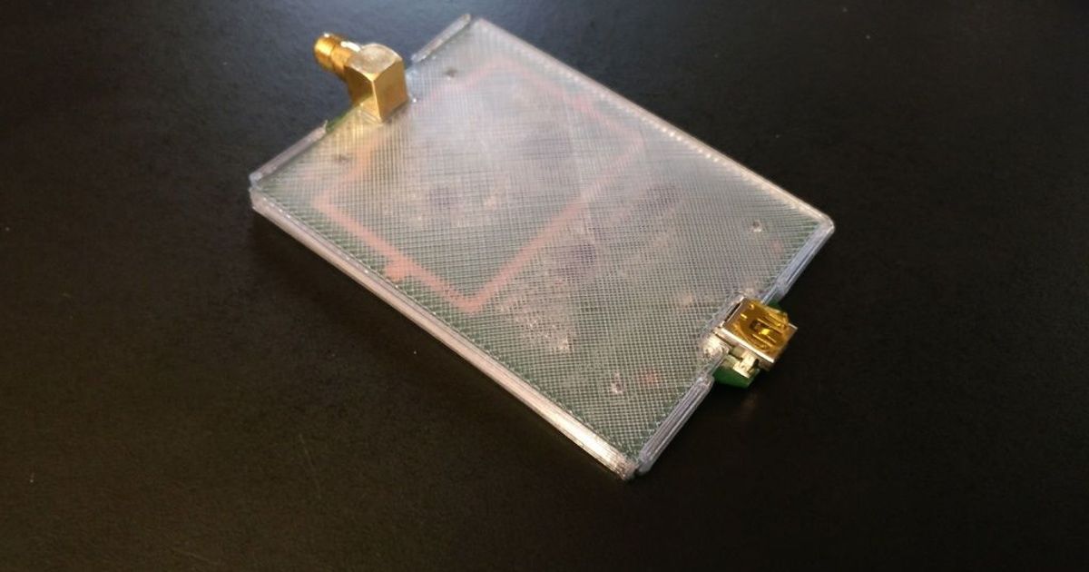 Enclosure for a Thinkpenguin USB WiFi adapter by gammy | Download free STL model | Printables.com