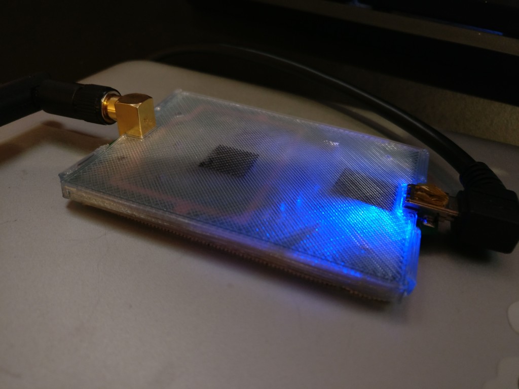 Enclosure for a Thinkpenguin USB WiFi adapter by gammy | Download free STL model | Printables.com