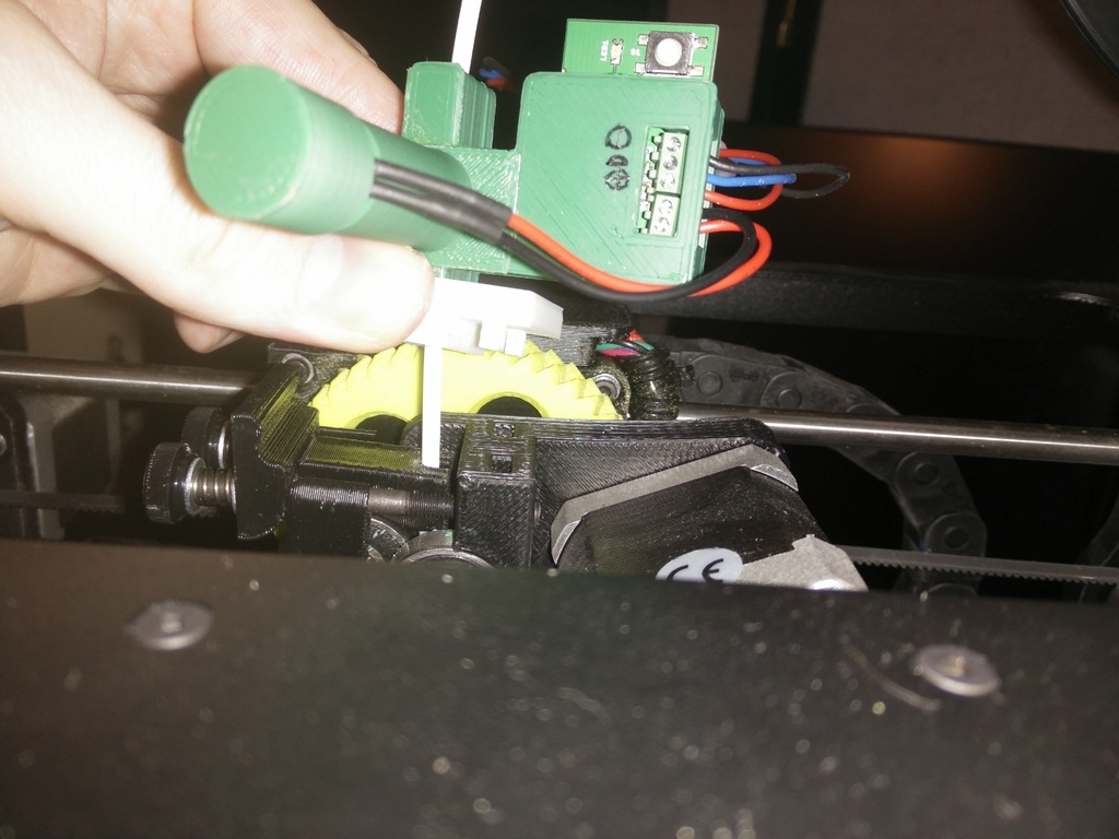 Filament Extruder Detector Interlock for the Lulzbot Mini by gammy ...