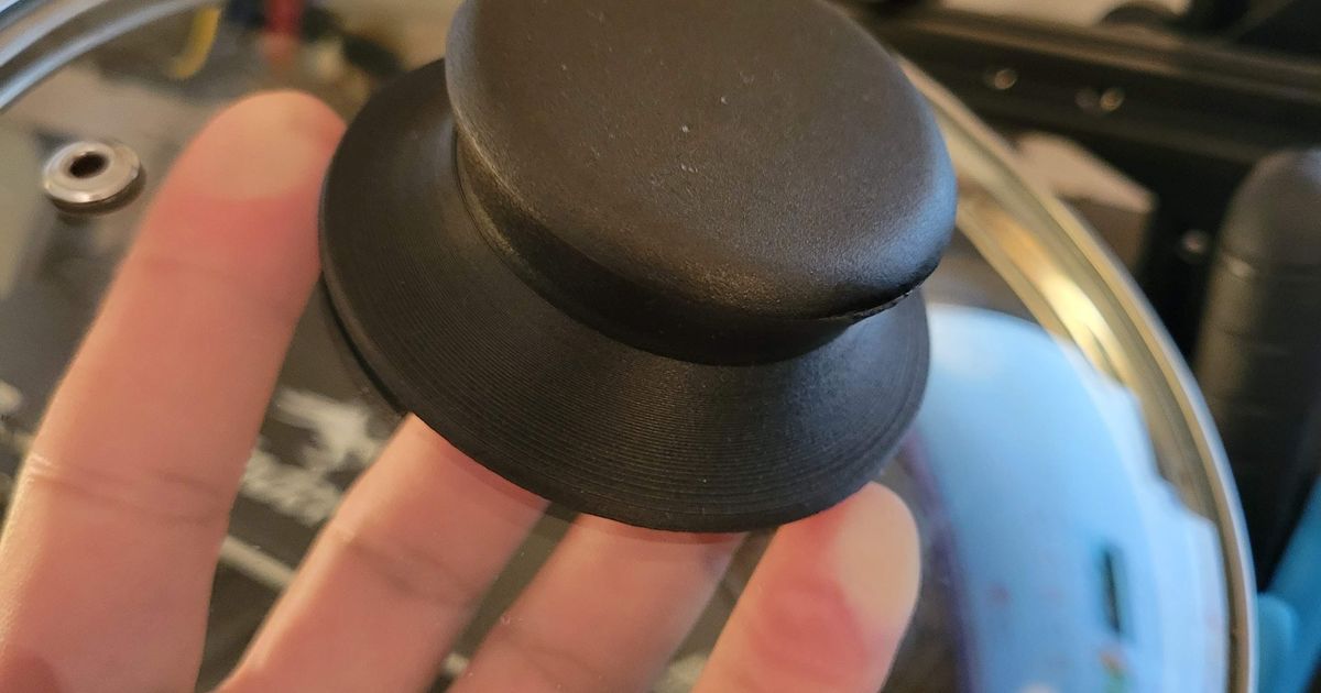 Ikea ANNONS Pot Lid Spacer by huczekdesign | Download free STL model ...