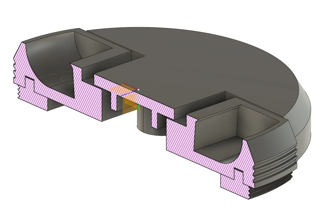 deep 55mm lens cap by Kiril | Download free STL model | Printables.com