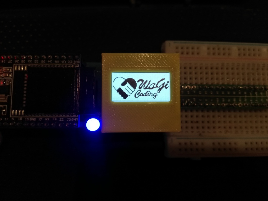 128x64 0.96" OLED Case - Snap-Fit by Taki7o7 | Download free STL model ...