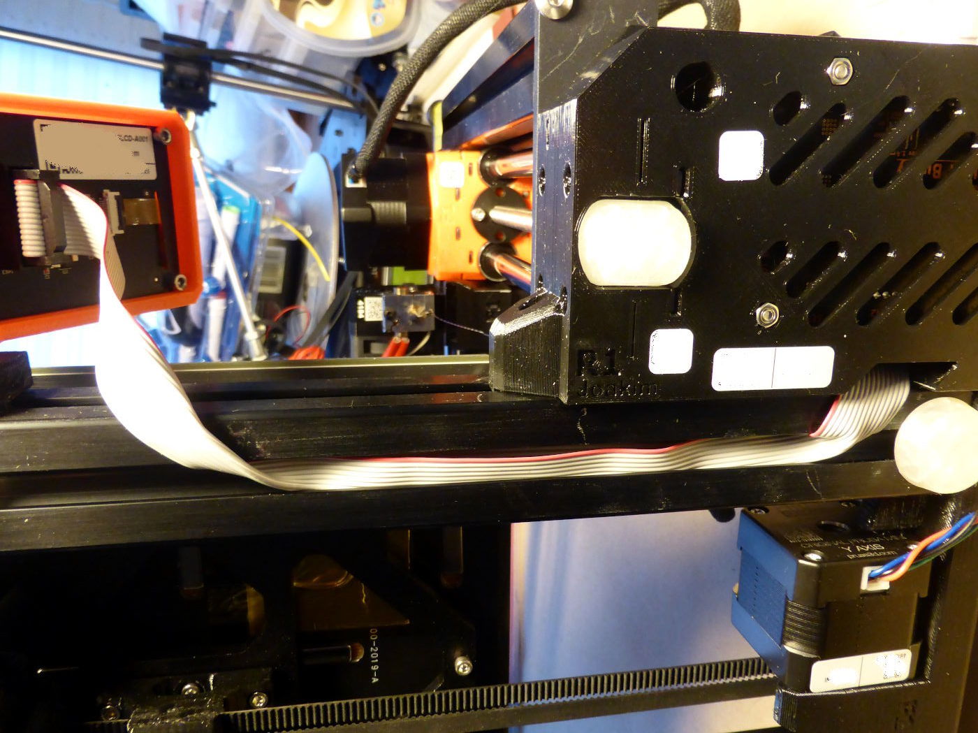 Prusa Mini LCD Cable Slot Cover by Area51 | Download free STL model ...