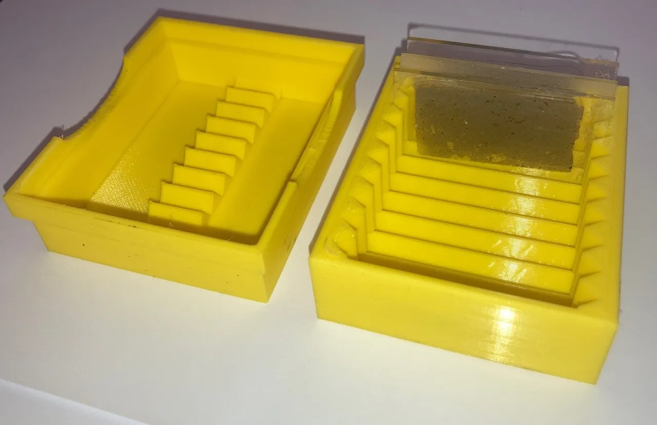 Petrographic Thin Section Box (1"x1-3/4" slides) by AC3FM | Download ...