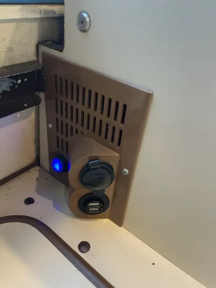 Vanagon Westfalia Fridge Vent Power Sockets by Robyn Lundstrom ...