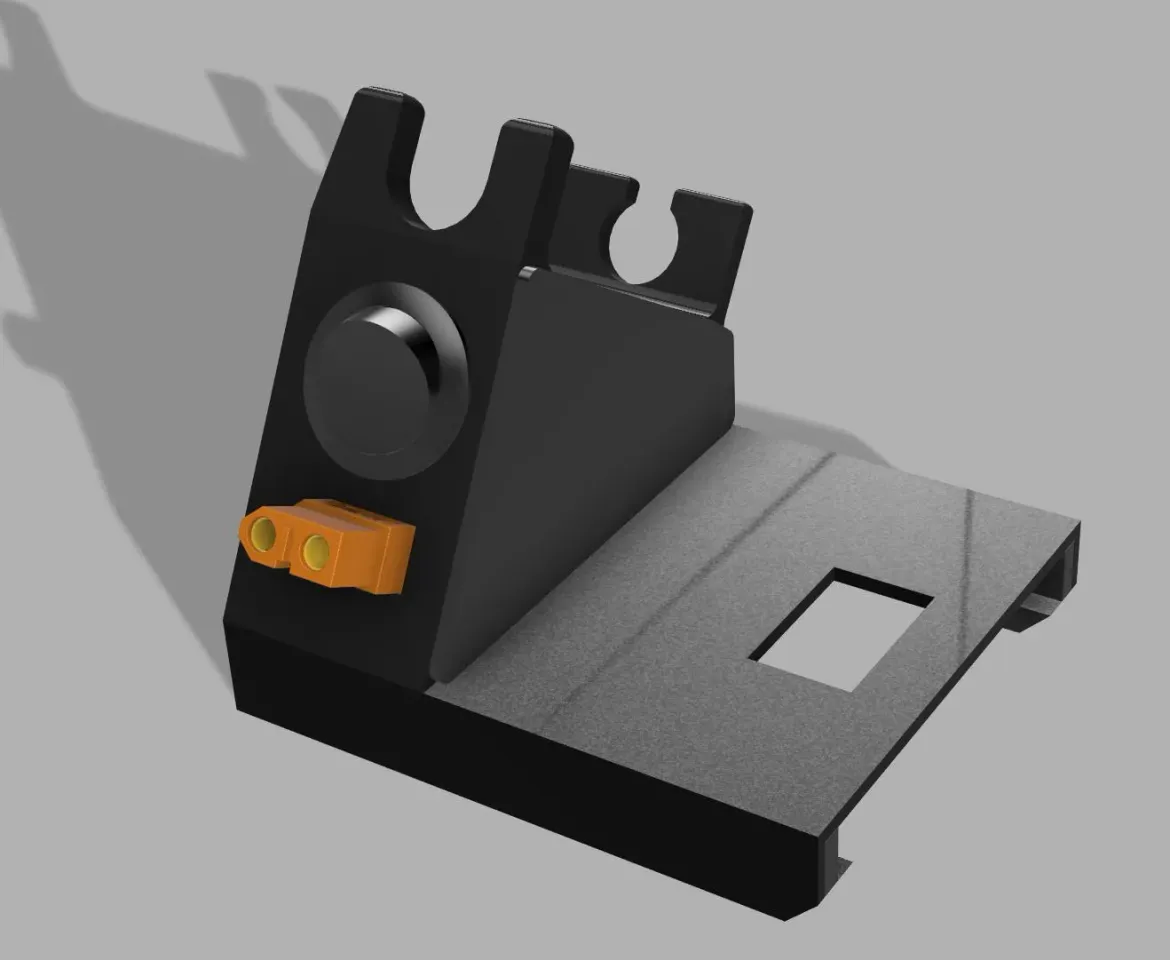 TS-100 Soldering iron holder Bosch 18V by dwiedmer | Download free STL ...