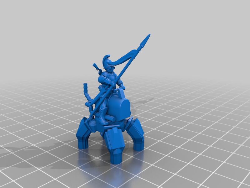 Steampunk - Dragoons and Lancers by Guy_montag | Download free STL ... Steampunk - Dragoons and Lancers by Guy_montag | Download free STL ...